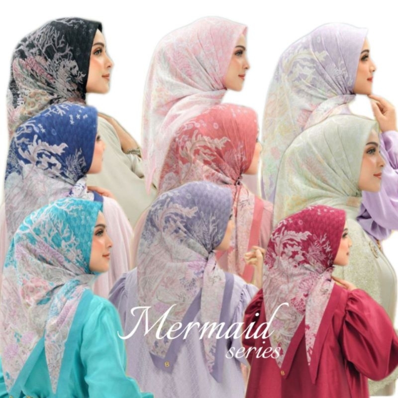 Jual TERBARU HIJAB SEGIEMPAT MOTIF MERMAID SERIES & ARABIAN NIGHT ...