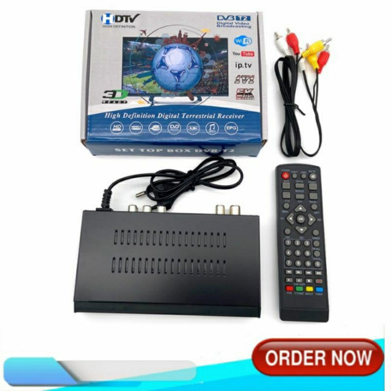 Jual SET TOP BOX. DIGITAL DVB T2 WIFI DVB ANTENA SUPER HD | Shopee ...