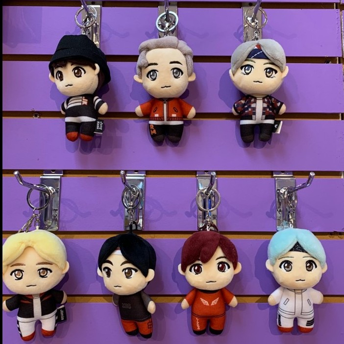 Jual Boneka BTS Mic Drop Plush Keychain TinyTAN | Shopee Indonesia