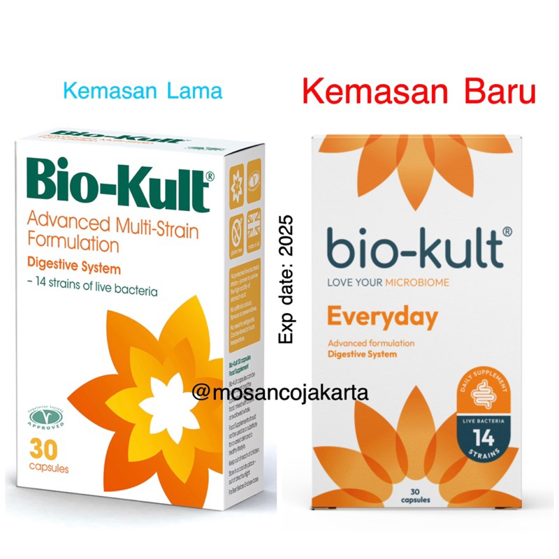 Jual Biokult Probiotic Bio Kult Advance Multi Strain Formulation ...
