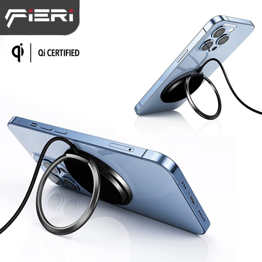 Jual Fieri Magnetic Wireless Charger 15w Qi Certified with Stand ...