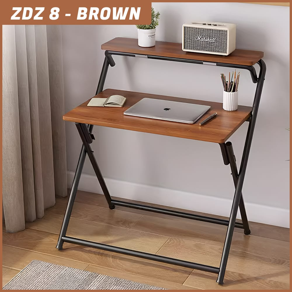 Jual Meja Minimalis/Meja Laptop Lipat Adjustable Portable Rotate Laptop ...