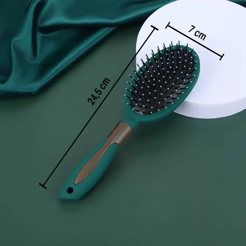 Jual sisir rambut halus anti kusut dan rontok hair brush style roll ...