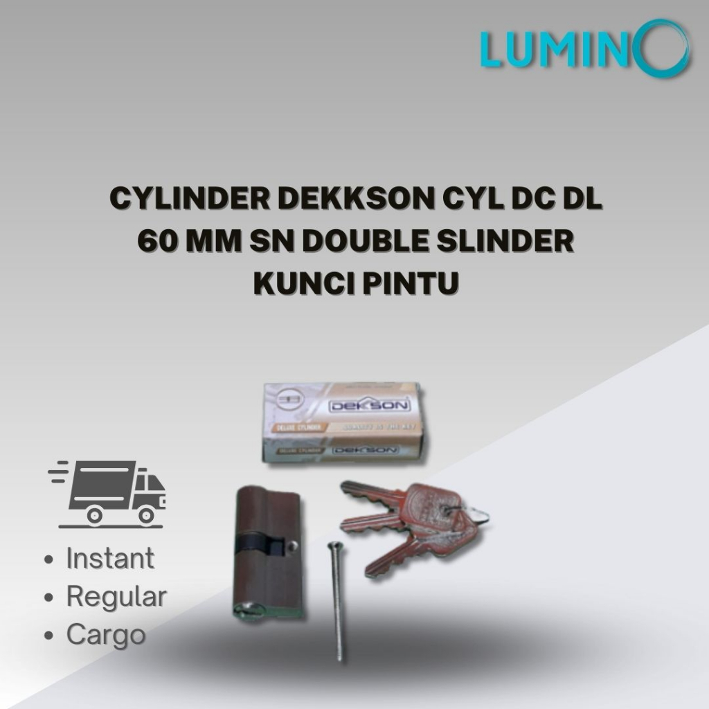 Jual Cylinder Dekkson Cyl DC DL 60 MM SN Double Silinder Kunci Pintu | Shopee Indonesia