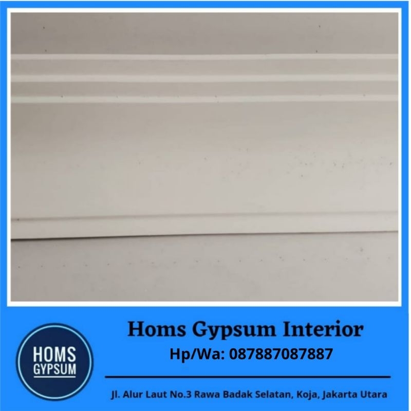 Jual List Gypsum Polos Minimalis C 11 cm | Shopee Indonesia
