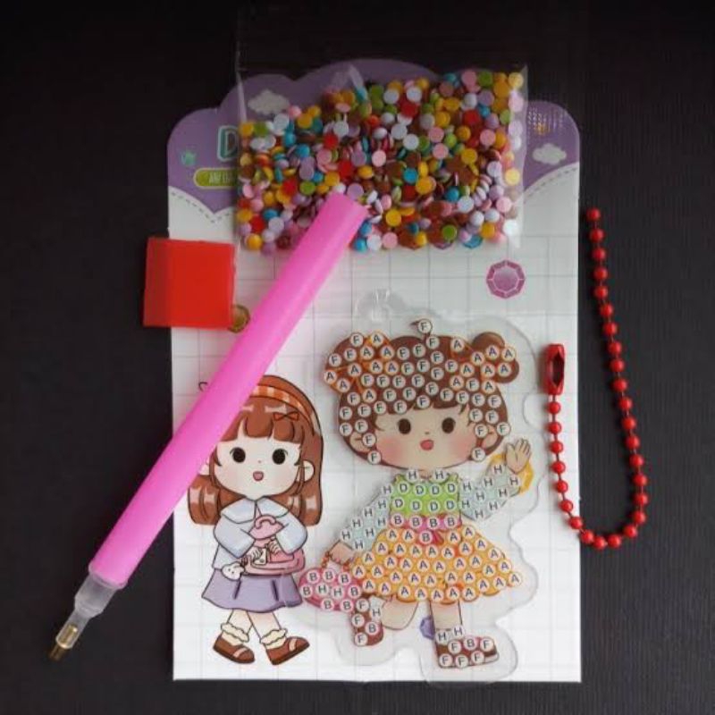 Jual Stiker manik gantung diamond mozaik 1pcs aktifitas anak | stiker ...