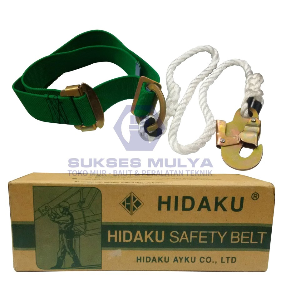 Jual Sabuk Pengaman Kerja Safety Belt HIDAKU Tali Untuk Manjat | Shopee ...