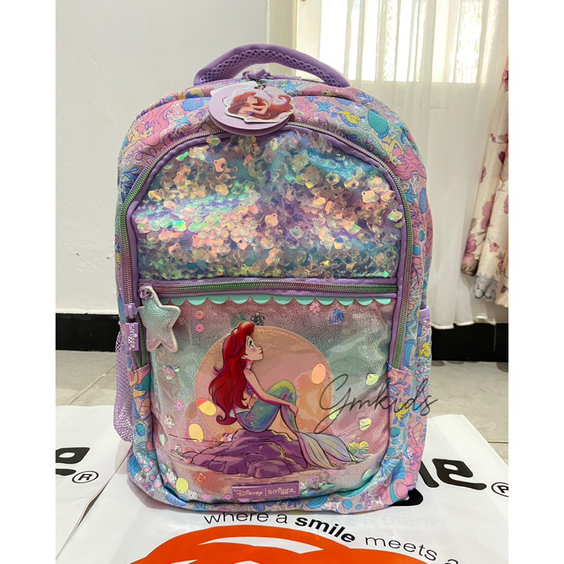 Jual Smiggle Disney Ariel Classic Backpack Original Tas Smiggle Sd Shopee Indonesia