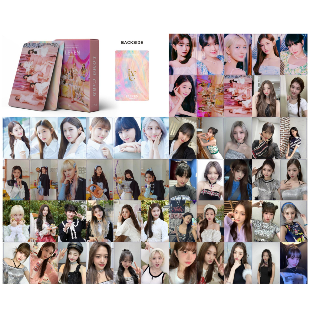 Jual Photocard IVE/Lomo Card IVE / Photocard / 55 Pcs / Photocard Box /KPOP/Liz / Wonyoung / Rei ...