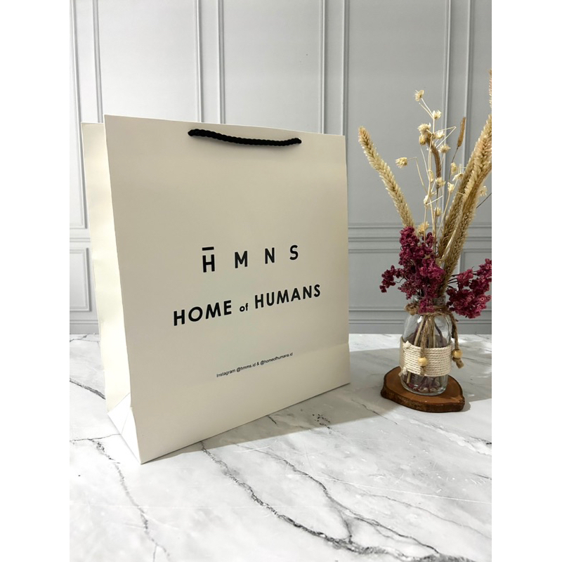 Jual Paper Bag HMNS Paper Bag Muat Box Parfume | Shopee Indonesia