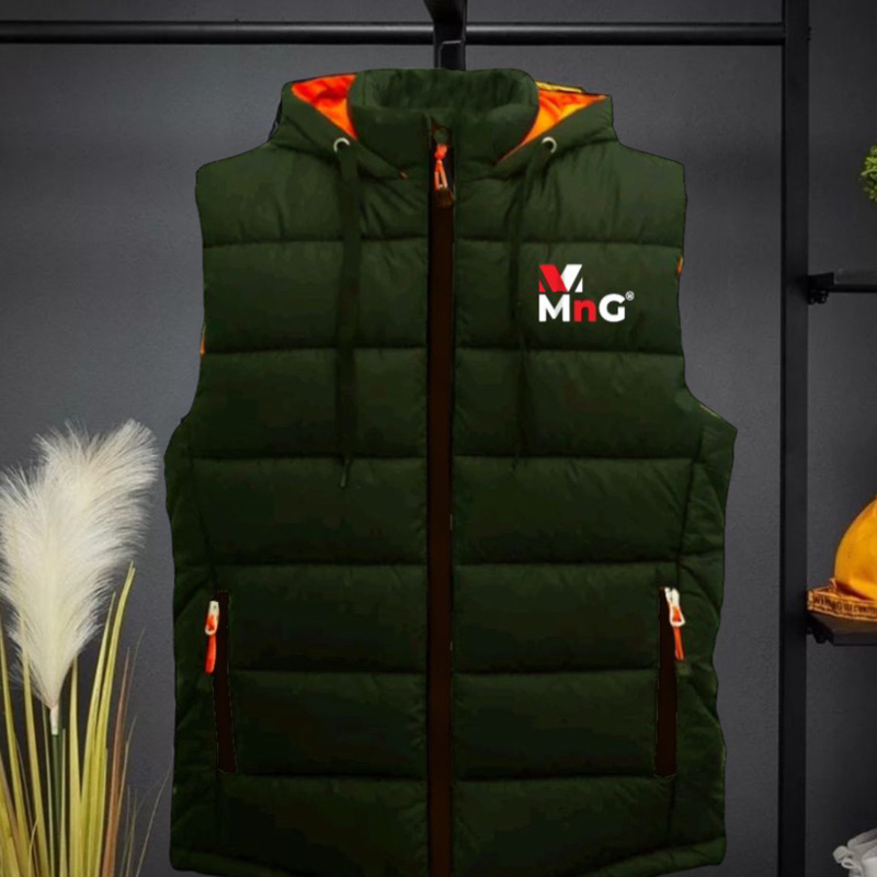 Jual Rompi MnG Taslan waterproof Perasut Bodyvest Pria Vest Motor ...