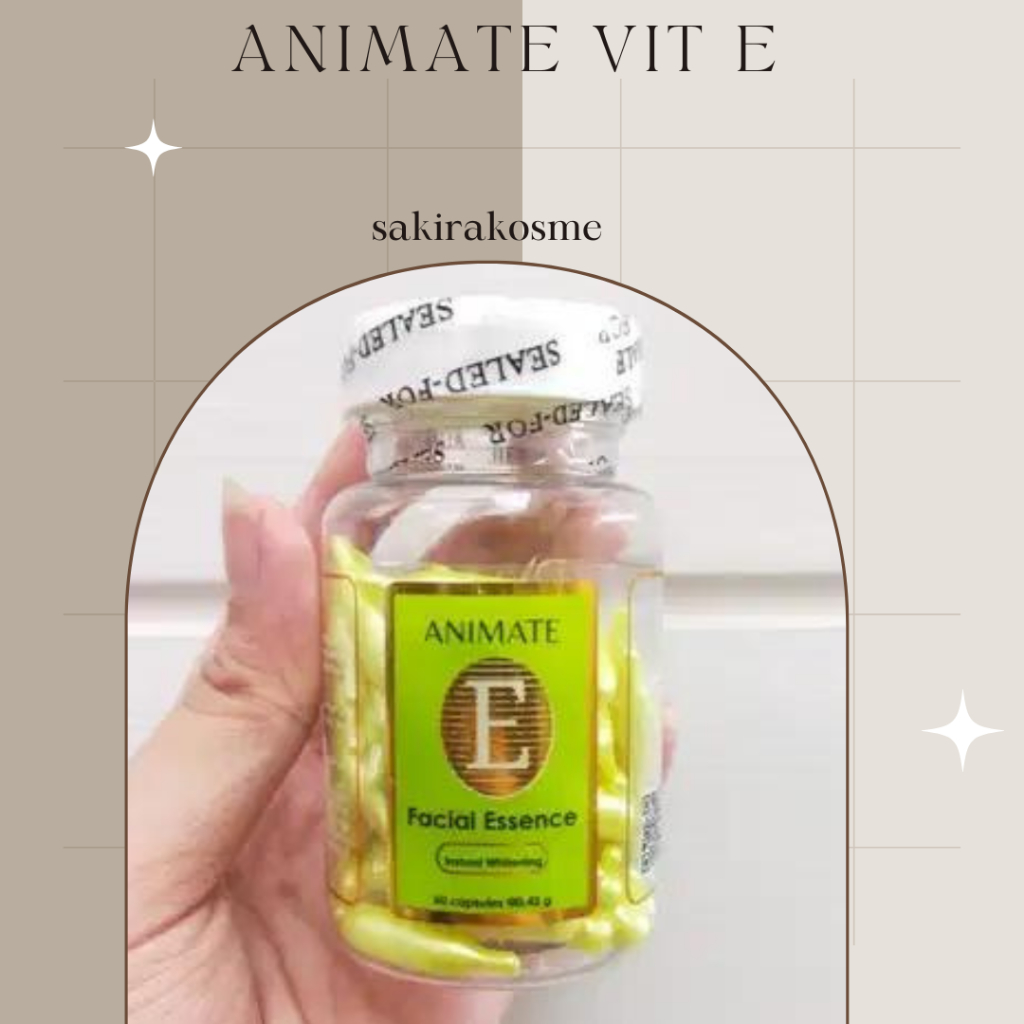 Jual ANIMATE VITAMIN E -ANIMATE ESSENSE VIT E -ANIMATE SERUM WAJAH ...