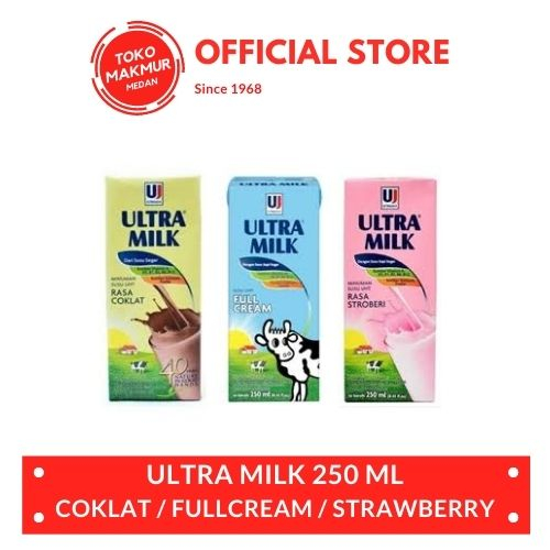Jual ULTRA MILK SUSU UHT 250 ML | Shopee Indonesia