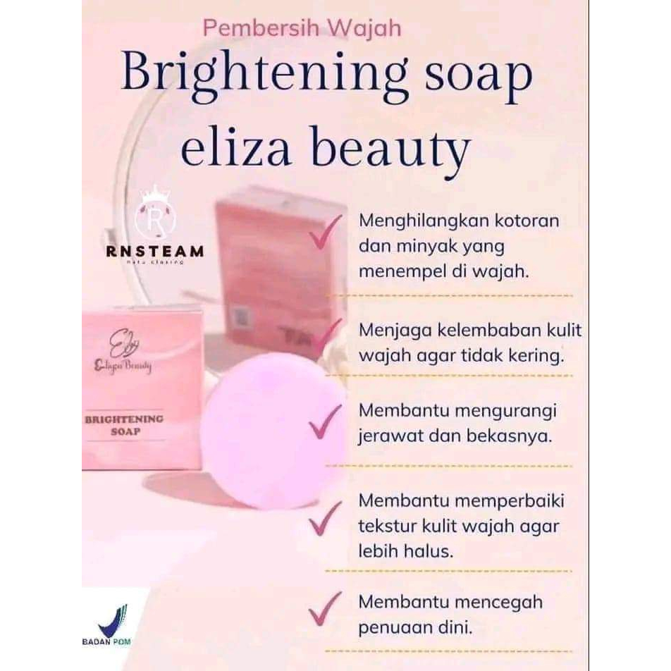 Jual Sabun wajah Berightening Soap Eliza Beauty SABUN ELIYZA BEAUTY ...