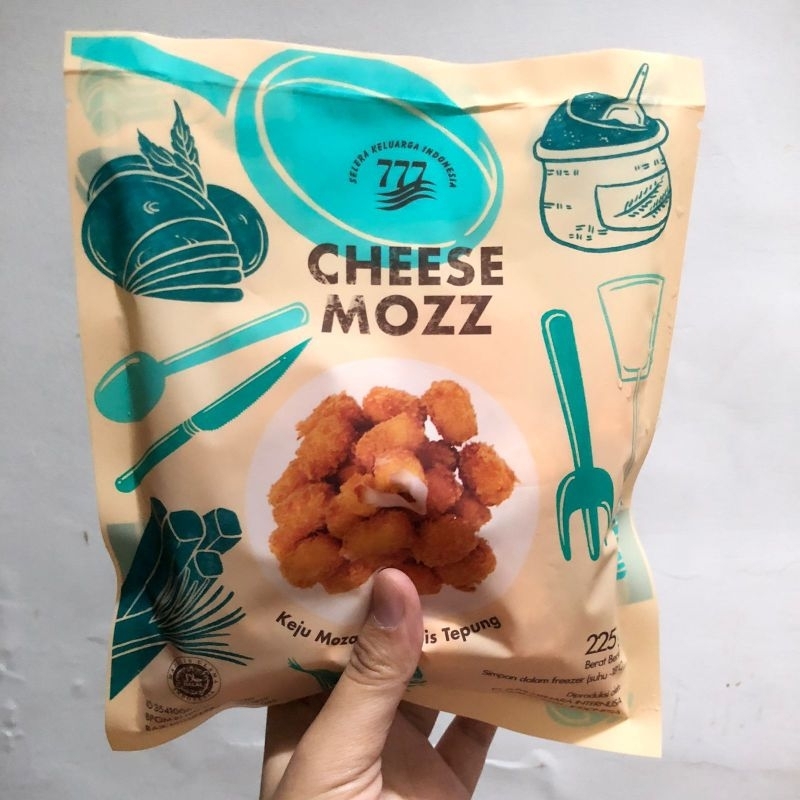 Jual 777 Cheesy Mozz 225gr | Shopee Indonesia
