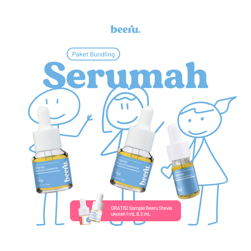 Jual Beeru Stevia Paket Serumah Pengganti Gula | Shopee Indonesia