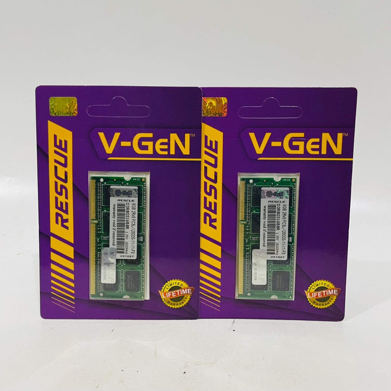 Jual Memory RAM V-Gen Rescue Sodimm 8GB DDR3L PCL12800 1600Mhz Vgen ...