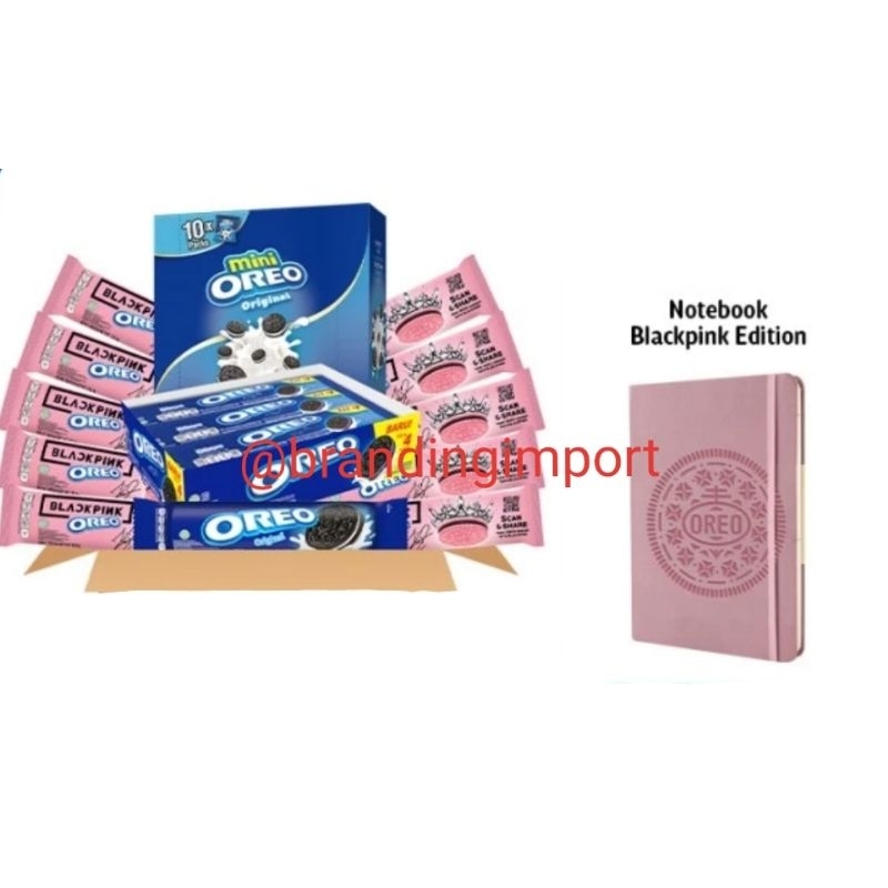 Jual NOTEBOOK / CARD HOLDER OREO BLACKPINK LIMITED EDITION ORIGINAL ...