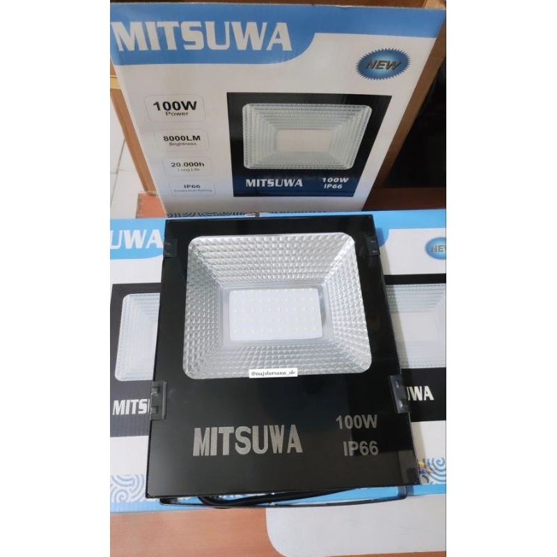 Jual MITSUWA kap sorot / mitsuwa lampu tembak / lampu Sorot LED 10 w / 20 w / 30 w / 50 w / 100 ...