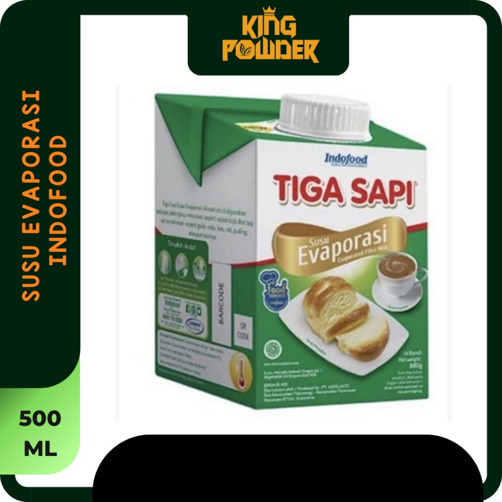Jual Susu Evaporasi 3 sapi 500ml | Susu evaporasi tiga sapi indofood ...