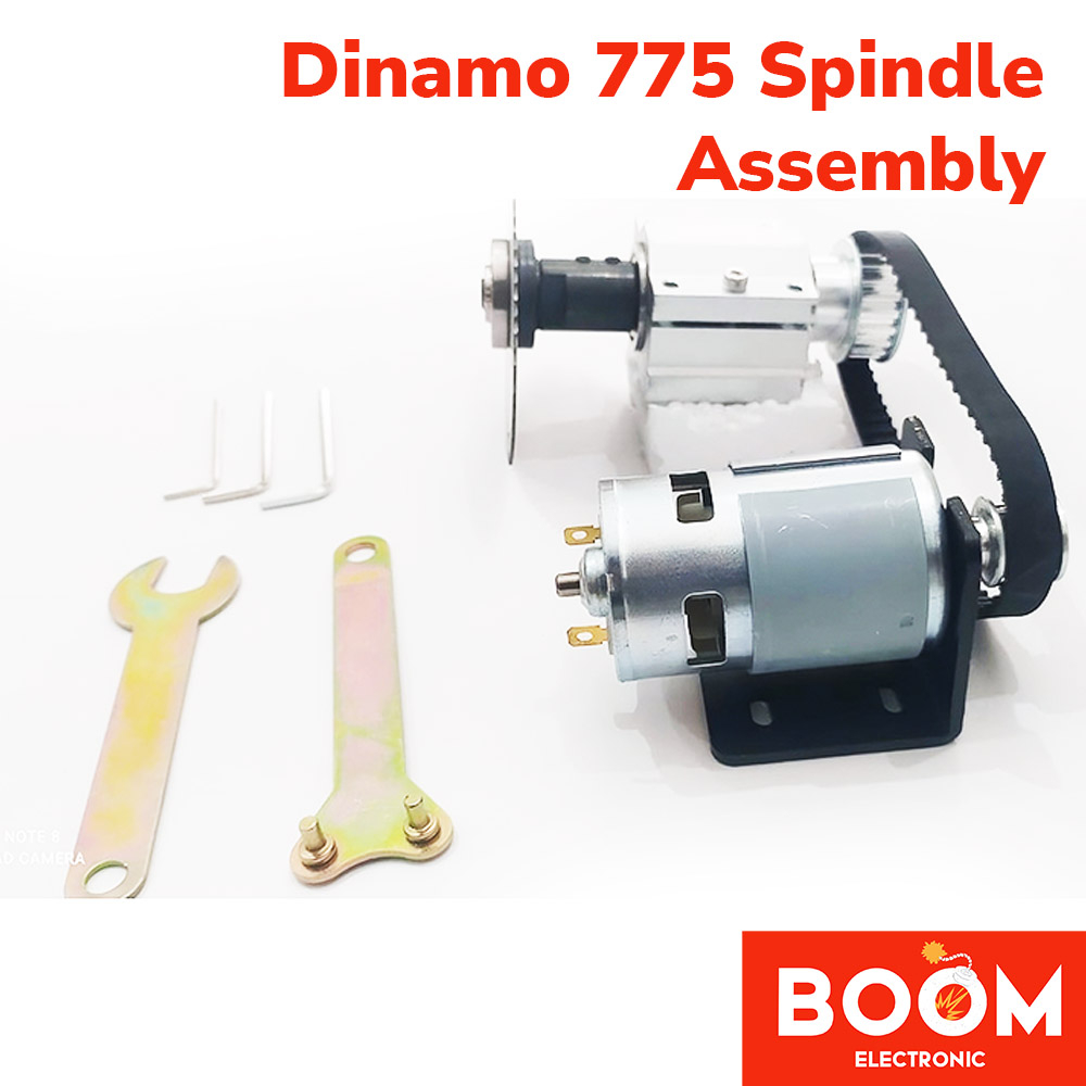 Jual Dinamo 775 Plus Table Saw Spindle Assembly Miniature Saw 100MM ...
