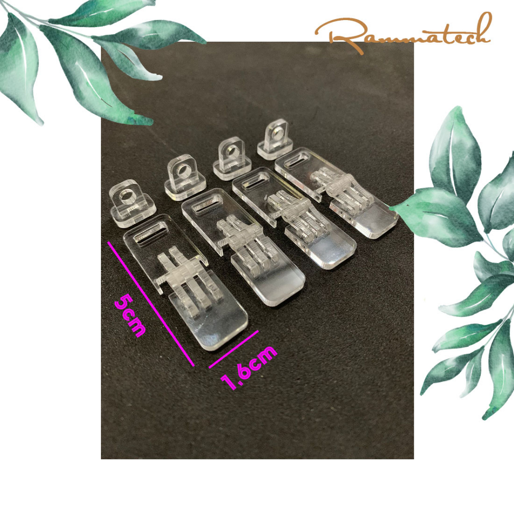 Jual Kunci gembok akrilik bening engsel overpal Bening bukan pabrikan ...