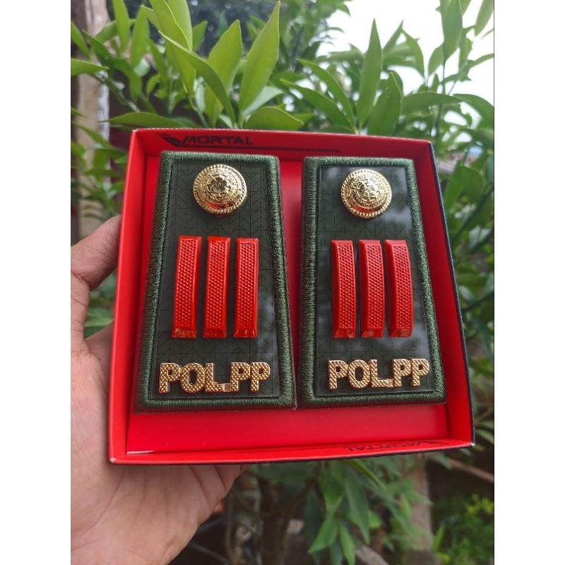 Jual PANGKAT POLPP HONORER BALOK 3 MERAH - PANGKAT SATPOLPP HONORER ...