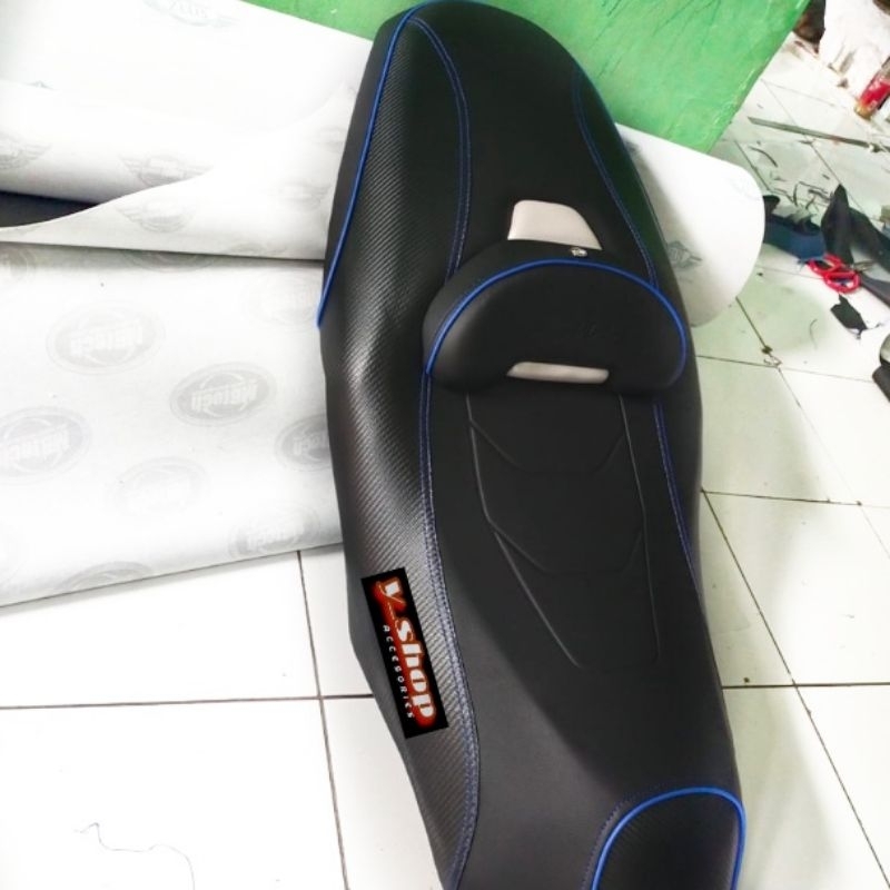 Jual Jok Motor Xmax Conected Xmax Old Pendek Papas Rangka 7 10 Cm Anti ...