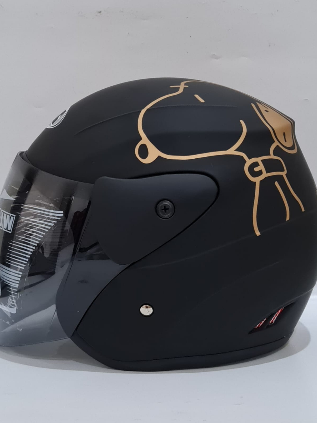 Jual Helm Dewasa Remaja original SNI ukuran L evo motif series Snoopy ...