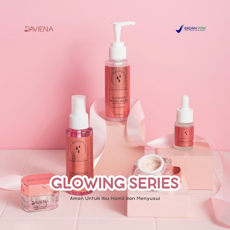 Jual GLOWING SERIES | DAVIENA SKINCARE | DAVIENA (OFFICIAL) | Shopee ...
