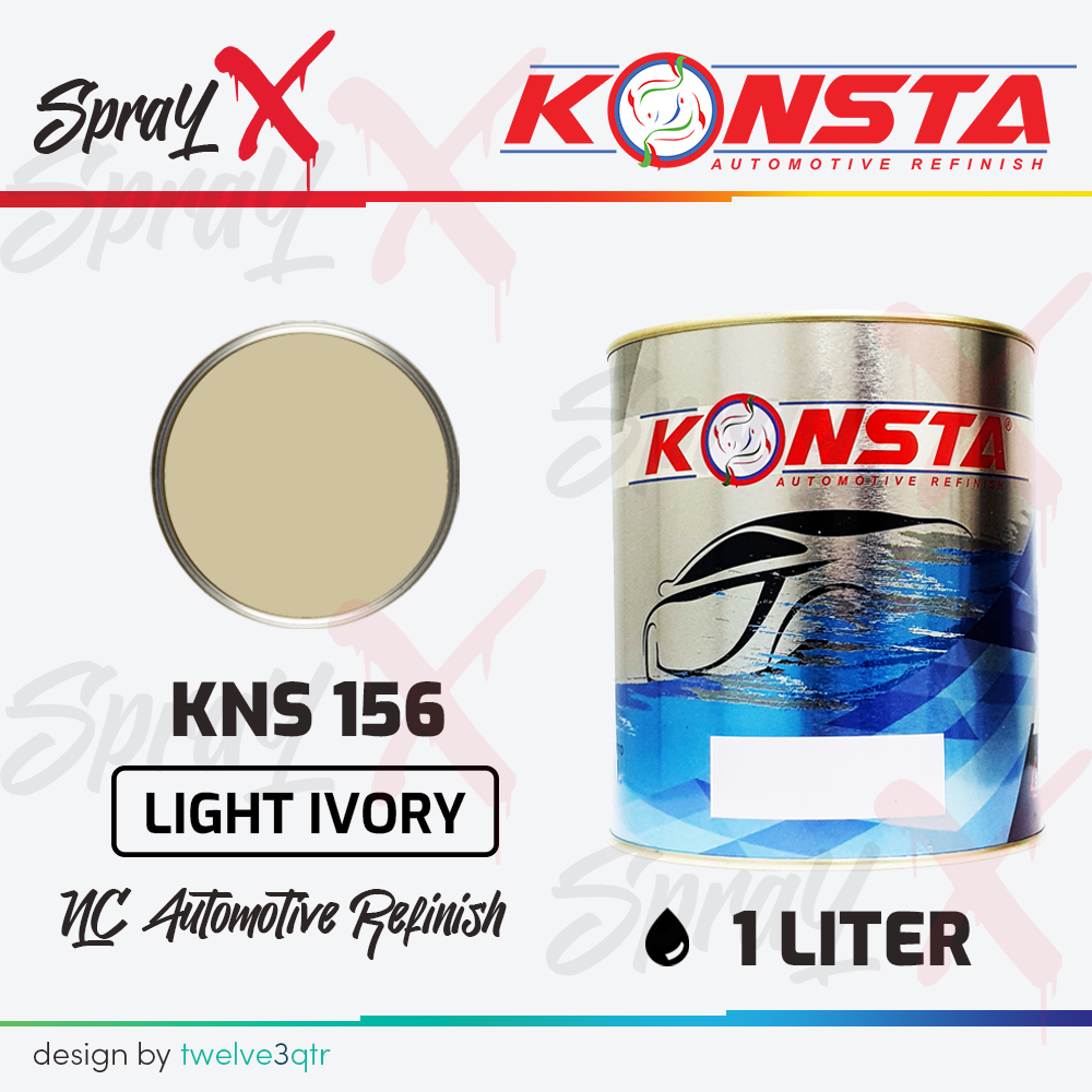 Jual KONSTA NC SOLID LIGHT IVORY 156 / PUTIH GADING #156 1 LITER - CAT ...