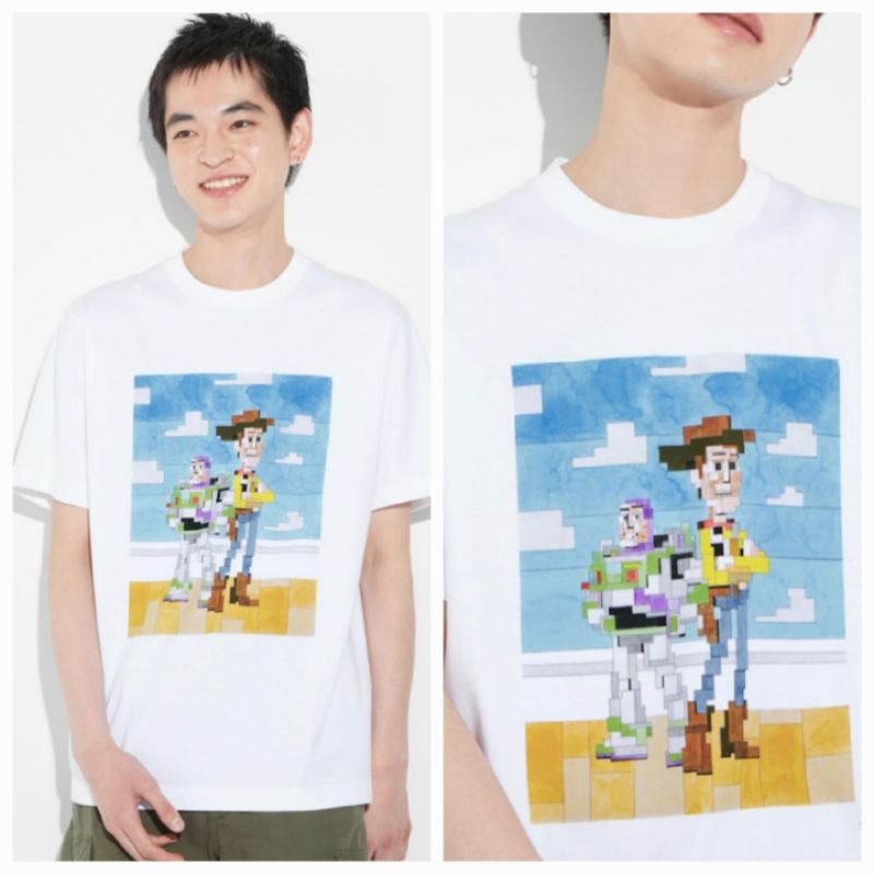 Jual KAOS UT UNIQLO PIXAR TOY STORY PUTIH BARU ASLI ORIGINAL | Shopee ...