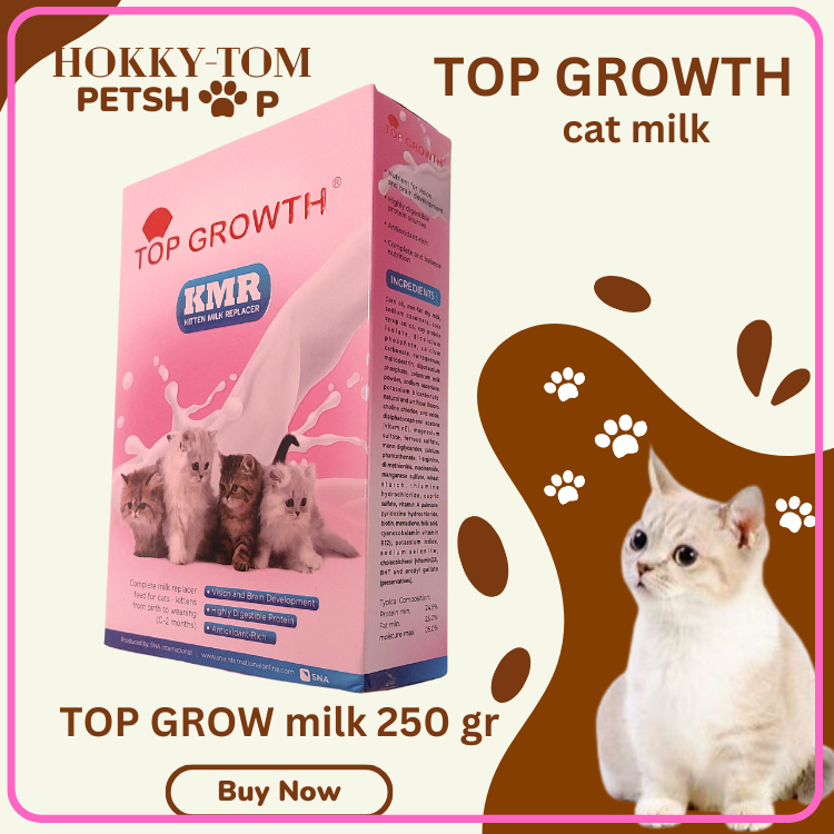 Jual Susu kucing Top Growth 250 gr cat milk 250gr | Shopee Indonesia
