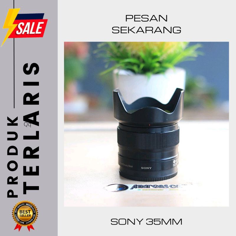 Jual LENSA FIX 35MM SONY F1.8 MULUS TINGGAL PAKAI | Shopee Indonesia