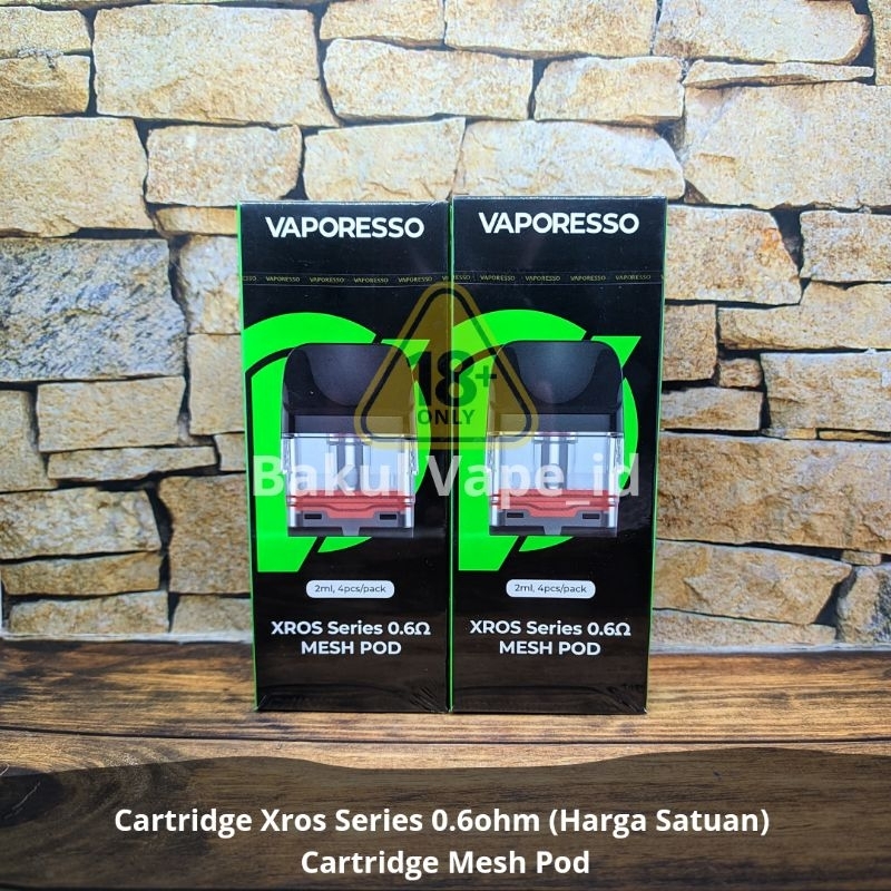 Jual Cartridge Xros 0.6 Ohm ( Harga Satuan ) Original Catridge ...