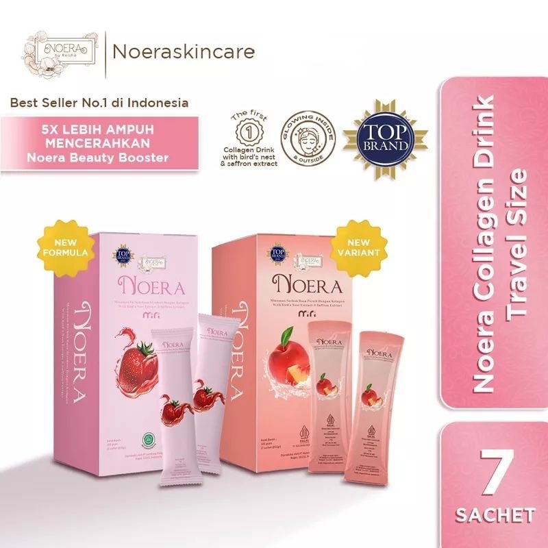 Jual Noera Collagen Drink Travel Size Isi 7 Sachets | Shopee Indonesia