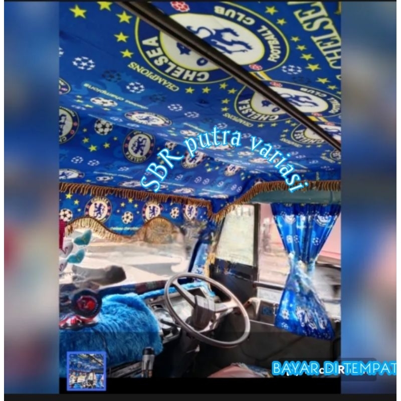 Jual Kain Plafon Atap mobil kabin mobil satu set tirai pintu mobil Truk ...