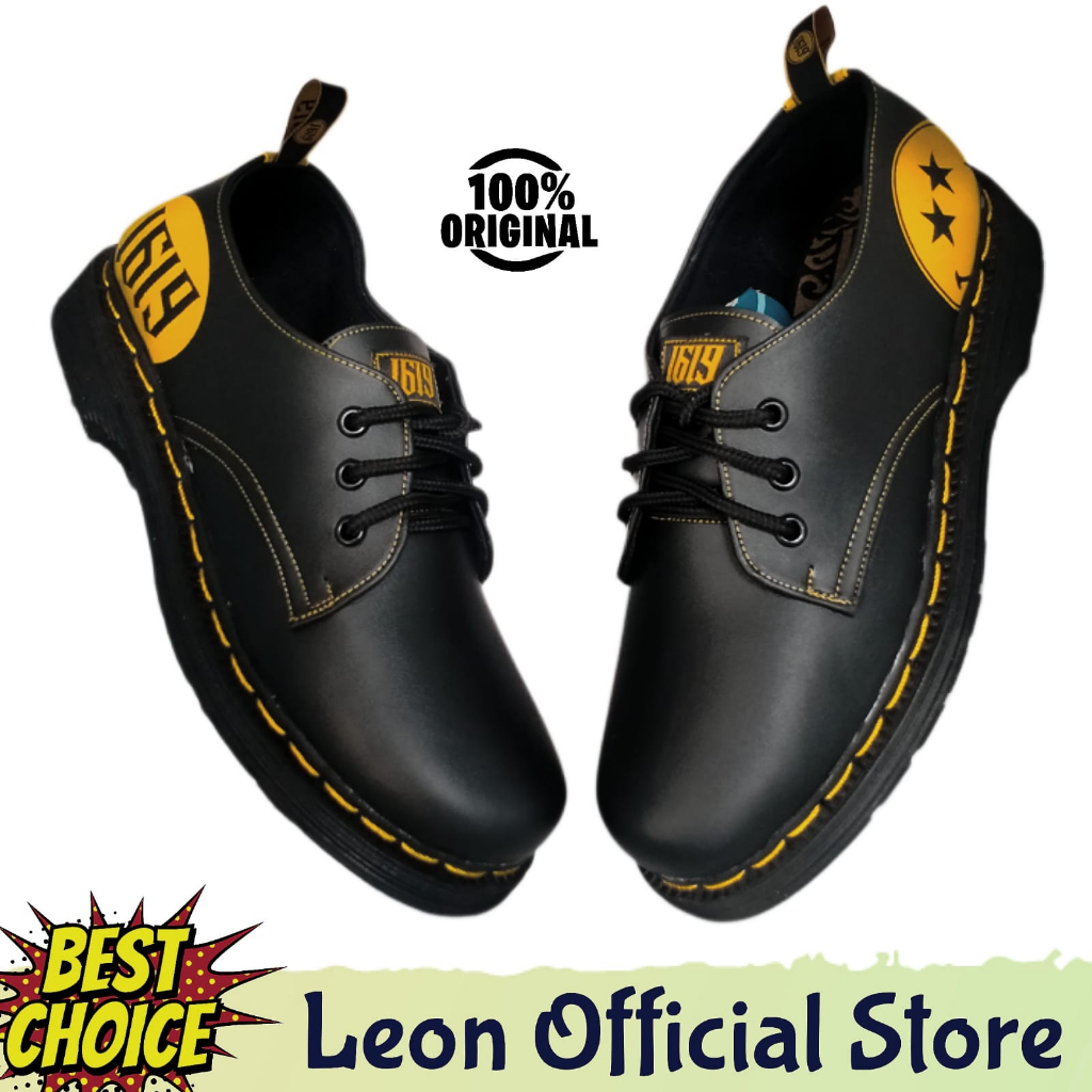 Jual Sepatu Dr Martens Pantofel Formal Pria Docmart Smile 1619 Original ...
