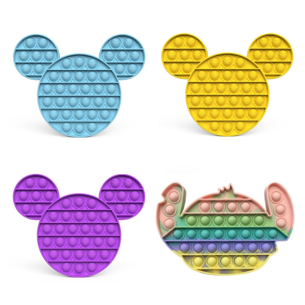 Jual Pop It Fidget Popit Bubble Mainan Viral Tiktok Tik Tok Anak Mickey ...