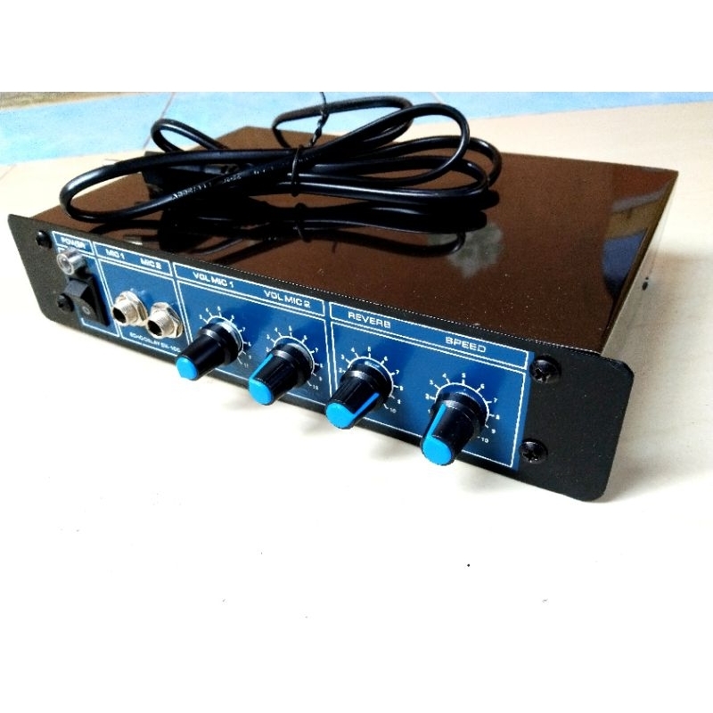 Jual echo digital revebe effect vocal 2 channel mic | Shopee Indonesia