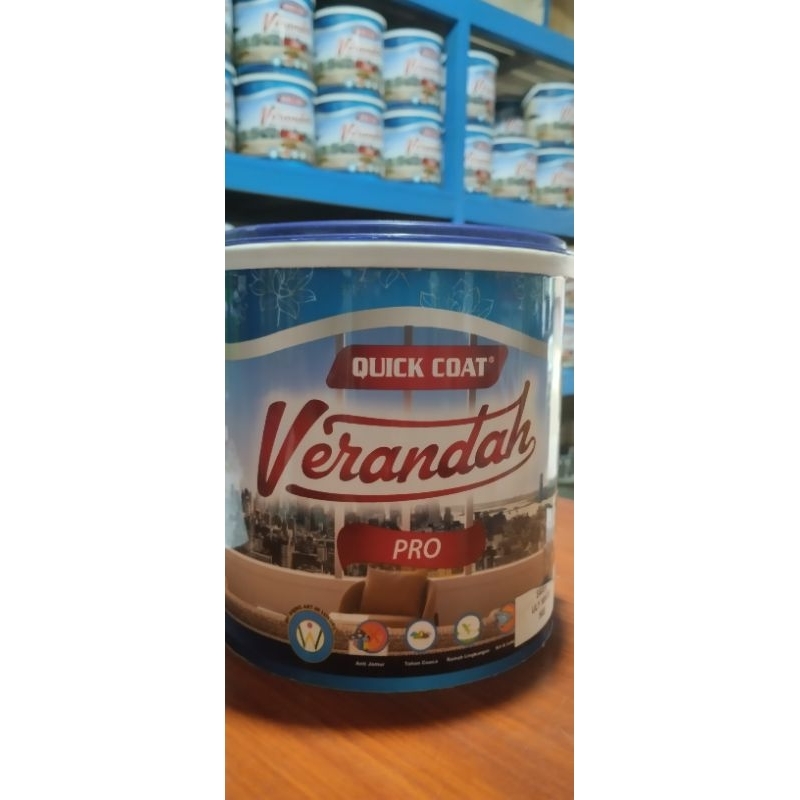 Jual cat tembok Verandah 5kg hanya putih | Shopee Indonesia