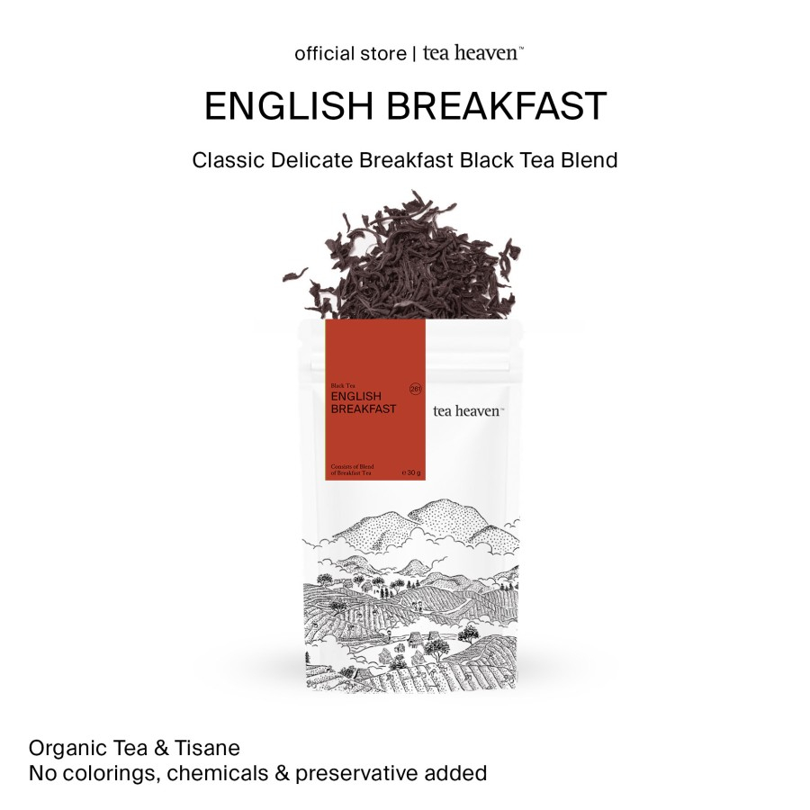 Jual English Breakfast Tea Organik | Teh English Breakfast Premium ...