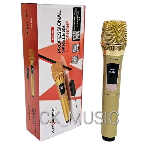 Jual MIC WIRELESS ADVANCE 103 102 101 ,MIC ADVANCE 101 102 103 ,MIC 102 ...