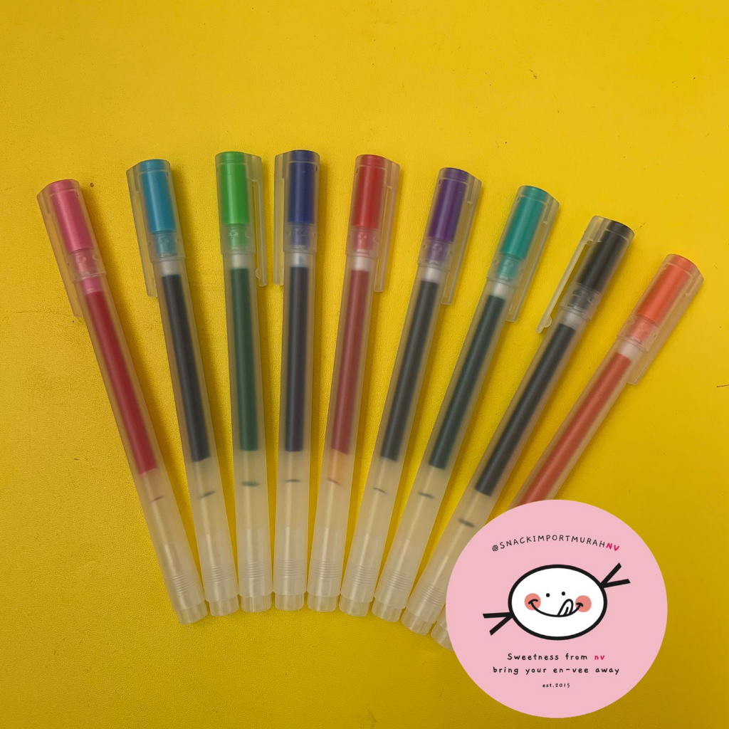 Jual Ballpoint Gel Muji Japan / Bolpen MUJI Jepang | Shopee Indonesia