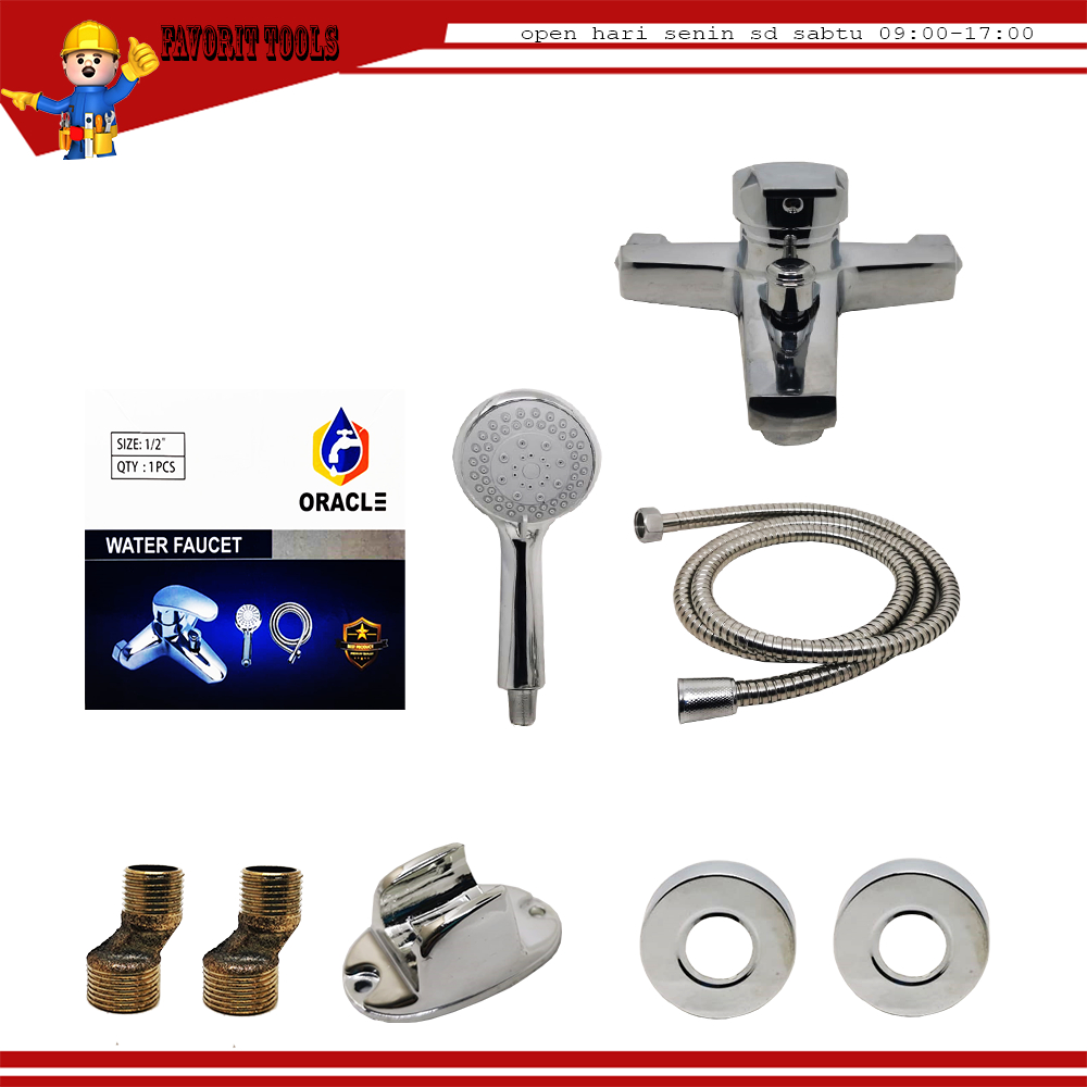 Jual Kran Bakip Oracle 048 Kran Shower Set Oracle | Shopee Indonesia