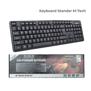 Jual Keyboard USB Standar M-Tech Original for PC Laptop | Shopee Indonesia