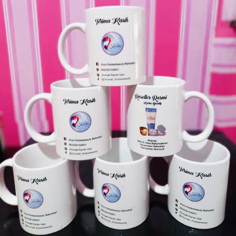 Jual GELAS MUG POLOS / bs sablon | Shopee Indonesia