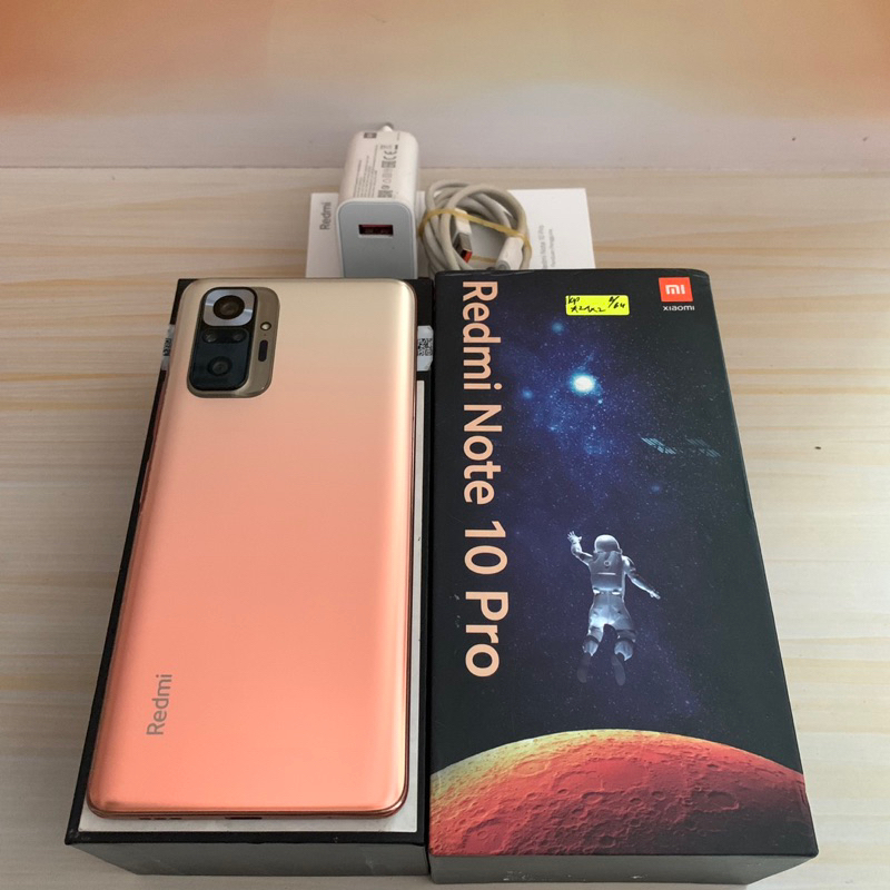 Jual Redmi Note 10 Pro ram 6GB 64GB Bronze Bekas - Mulus - Garansi ...