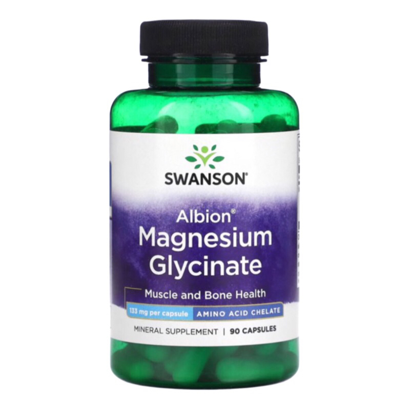 Jual Swanson Albion Magnesium Glycinate 133 mg 90 Capsule Otot Tulang ...