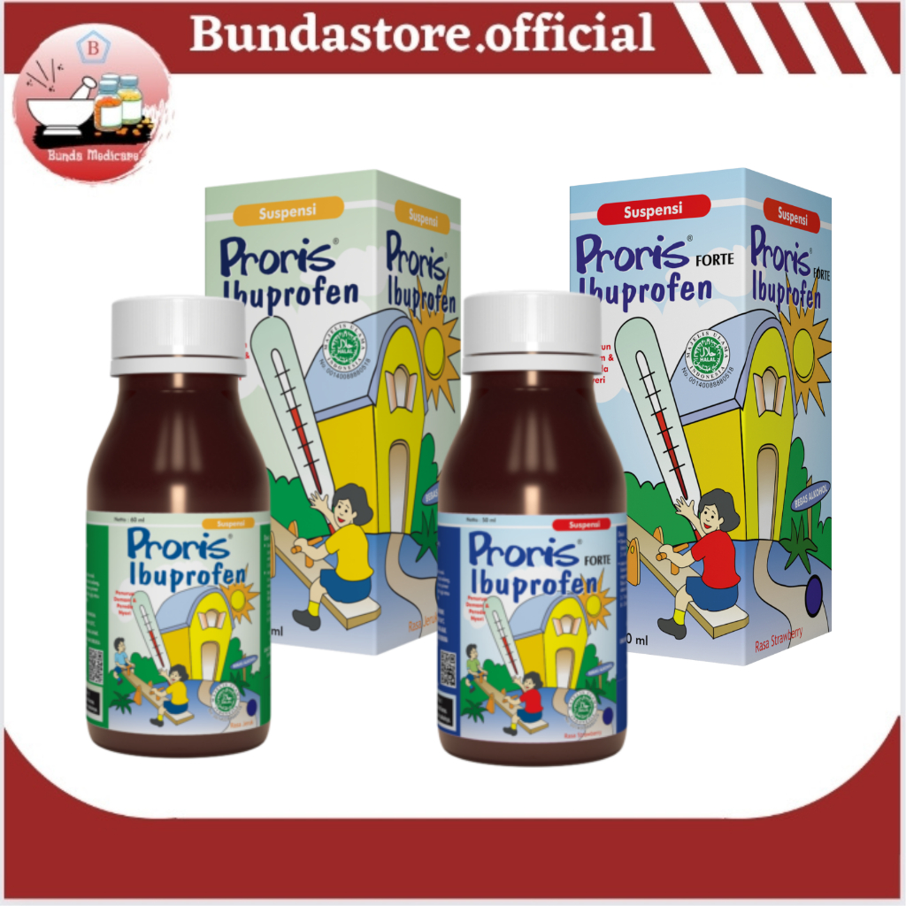 Jual Proris Suspensi 60 ml / Proris Forte Suspensi 60 ml - Ibu Profen ...